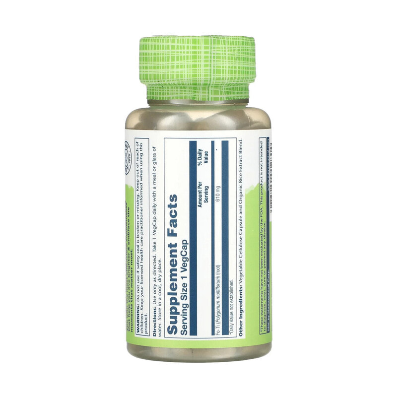 Solaray, горец многоцветковый, 610 мг, 100 вегетарианских капсул ...