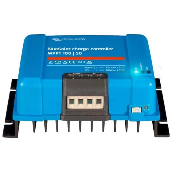 VICTRON ENERGY Blue Solar Mppt 100/50 12/Regulator 24-50A Victron Energy Цвет: Сине-черный ...
