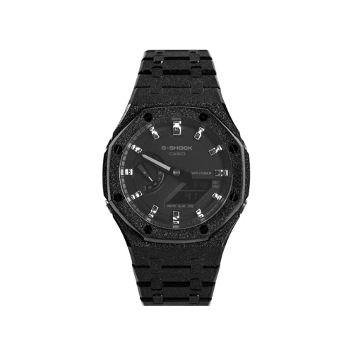 CASIO Unisex Liquid Crystal/Analog Dual Display Series Black Watch ...