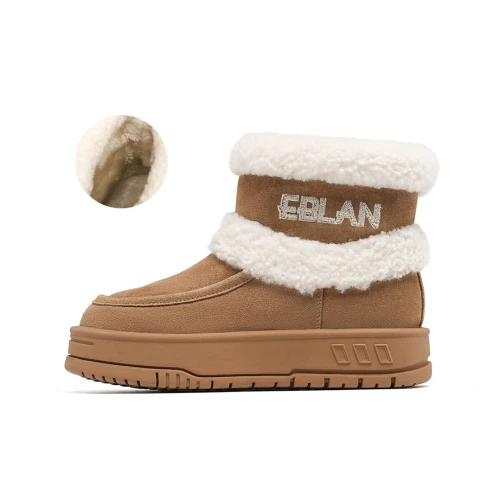 EBLAN Snow Boots Women's Camel Цвет: Camel (Fleece-Lined); Размер: 37